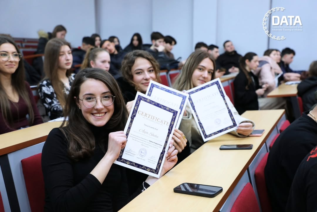 Python Programming Certification Ceremony - C-DATA